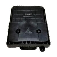 China Outdoor FTTH Fiber Optic Terminal Box Splitter PP Inpact Resistant Plastic Material for sale