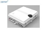 China Mini FTTH Fiber Optic Termination Box Outdoor Waterproof 12 Cores With Splitter for sale