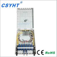 China White Fiber Optic Terminal Distribution Box 24 Fibers IP22 Indoor Wall Mounted for sale