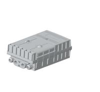 China Lightweight FTTH Fiber Optic Terminal Box Outdoor Plastic Splitter Cassette 1x8 1x16 for sale