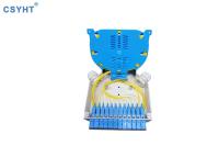 China Cold Roll Steel Material Fiber Optic Cable Termination Box Din Rail Mounted for sale