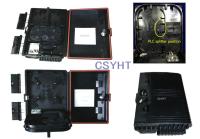 China Wall / Pole Mounting FTTH Fiber Optic Terminal Box SC Simplex Adapter IP65 Outdoor for sale