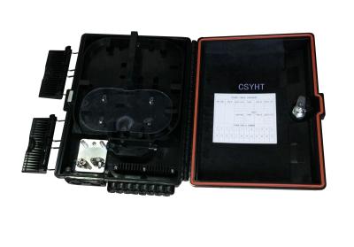 China Wall / Pole Mounting FTTH Fiber Optic Terminal Box SC Simplex Adapter IP65 Outdoor for sale