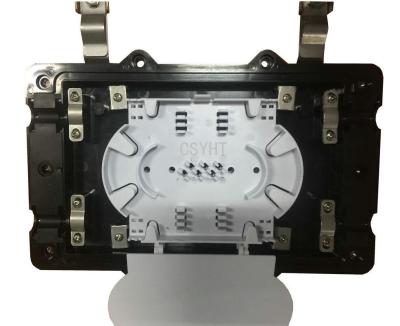 China 24F Ftth Hanged Fiber Optic Closure Inline IP68 Horizontal Fiber Closure for sale