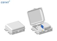 China 24 Core Fiber Optic Cable Junction Box , Ftth Distribution Terminal Box 1X8 1X16 Splitter for sale