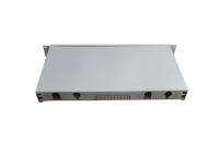 China 19inch Slidable ODF Fiber Optic Patch Panel 24 SC SX Or LC DX Closed 1 Cassette for sale