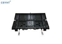 China Ftth Aerial Horizontal Fiber Optic Joint Splice Closure 48 Core IP68 Mechanical Seal for sale