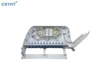 China Customized 19 Rack Mount Fiber Patch Panel Rotary Swing Out Type Light Weight for sale