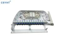 China Light Weight Termination Fiber Optic Cable Patch Panel 19'' Rotary Swing Out Type for sale