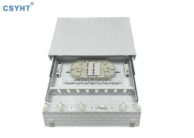 China Customized Fiber Optic Cable Termination Patch Panel 2U 48 Fibers Drawer Slidable for sale