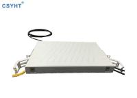 China Abs Rack Mount Fiber Optic Patch Panel 1U 24 Fibers Drawer Slidable 19'' Distribution Box for sale