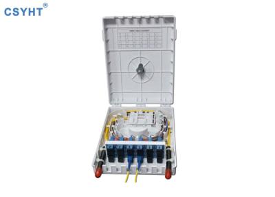 China Indoor FTTH Fiber Optic Terminal Box 24 Caja De Terminales ABS Plastic Material for sale