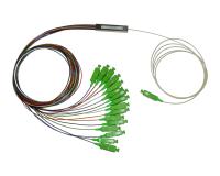 China SC Connector Fiber Optic Splitter PLC 1X8 Steel Tube Type 1 Year Warranty for sale