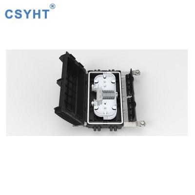 China Ip65 Waterproof Outdoor Fiber Optic Distribution Box 48 Core With 2 Sides Doors for sale