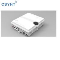 China 12 Port Fiber Optic Patch Box Wall Mounted Distribution Enclosure For Ftth Project for sale