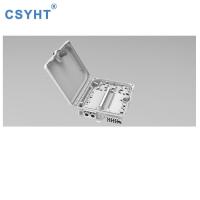 China 12 Port Fiber Optic Patch Box Wall Mounted Distribution Enclosure For Ftth Project for sale