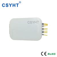 China Indoor Wall Mounted FTTH Fiber Optic Terminal Box 8 Core Ports SC Simplex Adapter for sale