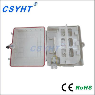 China Communication FTTH Fiber Optic Terminal Box 48 Core Outdoor Wall Mounted IP65 for sale