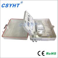 China Communication FTTH Fiber Optic Terminal Box 48 Core Outdoor Wall Mounted IP65 for sale