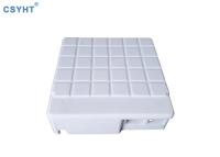 China SC FTTH Fiber Optic Terminal Box  Fiber Optic Outlet Wall Socket 2 Cores White Color for sale