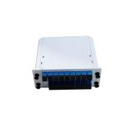 China Patch Panel Fiber Optic Cable Termination Box LGX Splitter Cassete 1x16 1x8 for sale