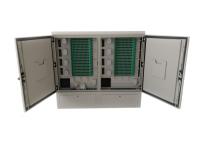 China 1550nm 576core FTTH Outdoor Telecom Cabinet Cold Roll Steel for sale