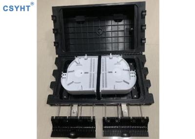 China Horizontal Type Optical Fiber Cable Joint Closure 24 96 Core 96FO Capacity for sale
