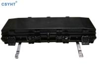 China 48 Fibers Horizontal FTTX Fiber Optic Plc Splitter , Fiber Optic Joint Closure for sale
