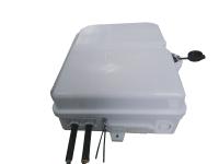 China Plastic Outdoor FTTH Fiber Optic Terminal Box 24 Core With Loaded Splitter Box for sale