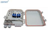 China FTTH Gpon Network 8 Cores Outdoor Terminal Box With 1X8 Fiber Optic PLC Splitter for sale