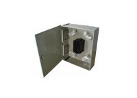 China Wall / Pole Mounted Type Ftth Boitier Fibre Optique Cold Roll Steel Material for sale