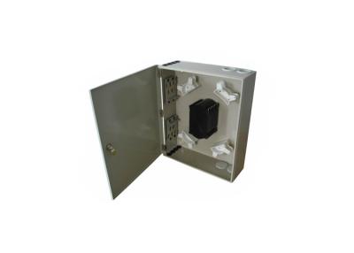 China Wall / Pole Mounted Type Ftth Boitier Fibre Optique Cold Roll Steel Material for sale