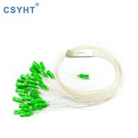China FTTH FTTB FTTX Network Optical Digital Audio Cable Splitter PLC 1x2 Steel Tube for sale