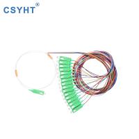 China PLC Fiber Optic Splitter Premium Gpon Epon SC APC Upc 1X2  1X16 1X64 Low Insertion Loss for sale