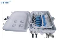 China Waterproof CTO Plastic Fiber Optical Termination Box 24 Core Ports ABS Material for sale