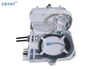 China Waterproof CTO Plastic Fiber Optical Termination Box 24 Core Ports ABS Material for sale