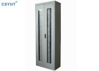 China 576 Cores FTTH Fiber Optical Distribution Network Cabinet Height 35U Front / Back Doors for sale