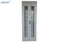 China 576 Cores FTTH Fiber Optical Distribution Network Cabinet Height 35U Front / Back Doors for sale