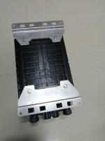 China Outdoor Wall Mount Black PP Material SC 24 48 Coress FTTH Terminal Fiber Optic Distribution box for sale