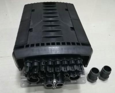 China Fiber Optic Wall Mounted Distribution Enclosure with 1x16 LGX Box Cassette Card Inserting PLC Splitter Module for sale