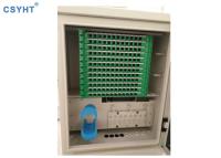 China 1550nm 576core FTTH Outdoor Telecom Cabinet Cold Roll Steel for sale