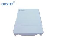 China 2 core ABS Fiber Rosetas fiber optic mini termination box wall socket faceplate ftth distribution box for sale