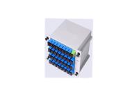 China Plastic ABS Cassette Splitters PLC à fibre optique 1x8 1x16 1x64 SC APC UPC Connector for sale