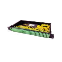 China Tiroir Optique Equipé 24 Ports SC Rack Type ODF Splitter FTTX / FTTH Application for sale