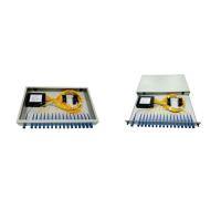 China Tiroir Optique Equipé 24 Ports SC Rack Type ODF Splitter FTTX / FTTH Application for sale