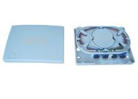 China Light Weight FTTH Fiber Optic Terminal Box 1 In 4 Output Ports 2 Cable Entry Ports for sale