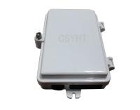 China 4 Fibers Fiber Optic Terminal Box Outdoor Wall Mounted OEM FDB box with 4 SC adapters for sale