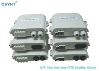 China 2x8 PLC IP65 Ftth Fiber Optic Termination Box With Lock for sale