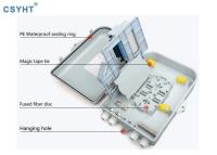 China PP ABS Outdoor Fiber Optic Distribution Box Fdb/Fsdb Liu Wall Mount 12 Core for sale