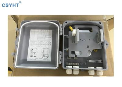 China 1X8 1X16 PLC Splliter Cassette Box Fiber Optical Termination & Splice Box for sale